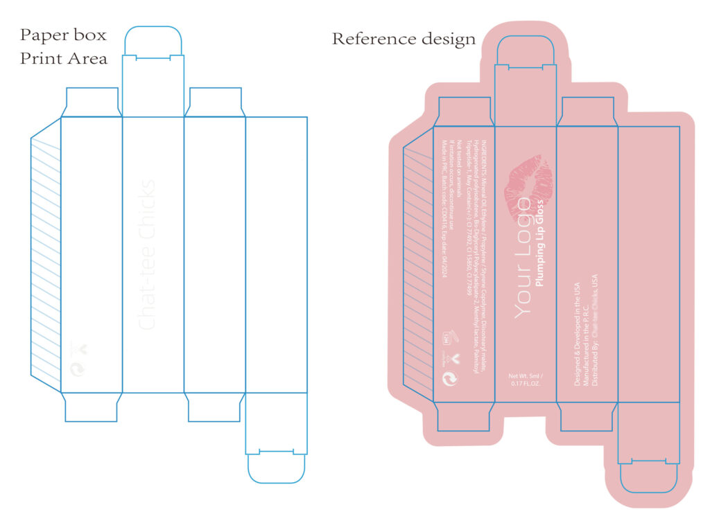 Private label Lip Maximizer Plumping Gloss - Kasey Beauty