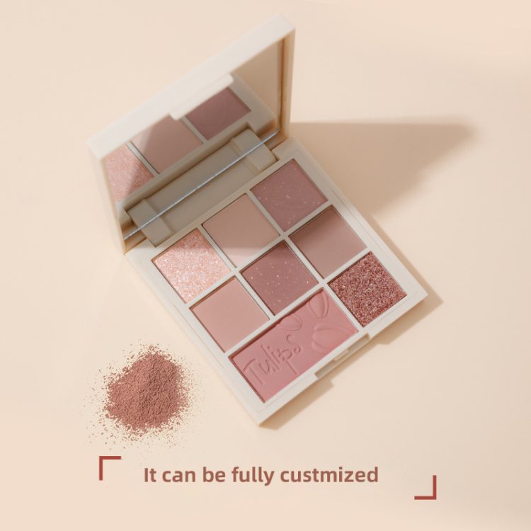 New luxury private label 8 color eyeshadow palette - Kasey Beauty