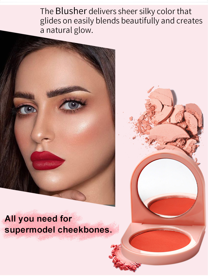 Private Label Blusher with small MOQ - Kasey Beauty