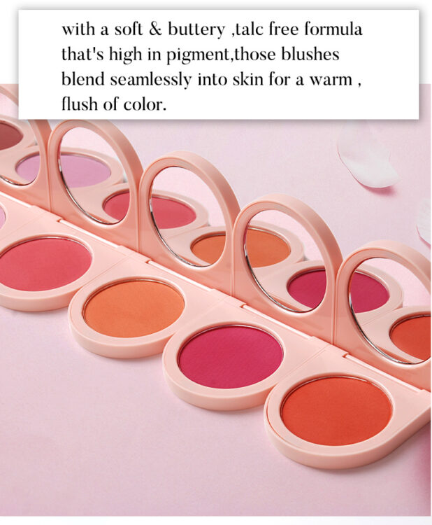 Private Label Blusher with small MOQ - Kasey Beauty